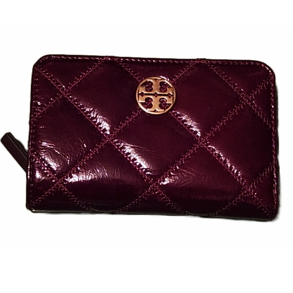 Tory Burch | Bags | Tory Burch Fig Jam Willa Wallet | Poshmark